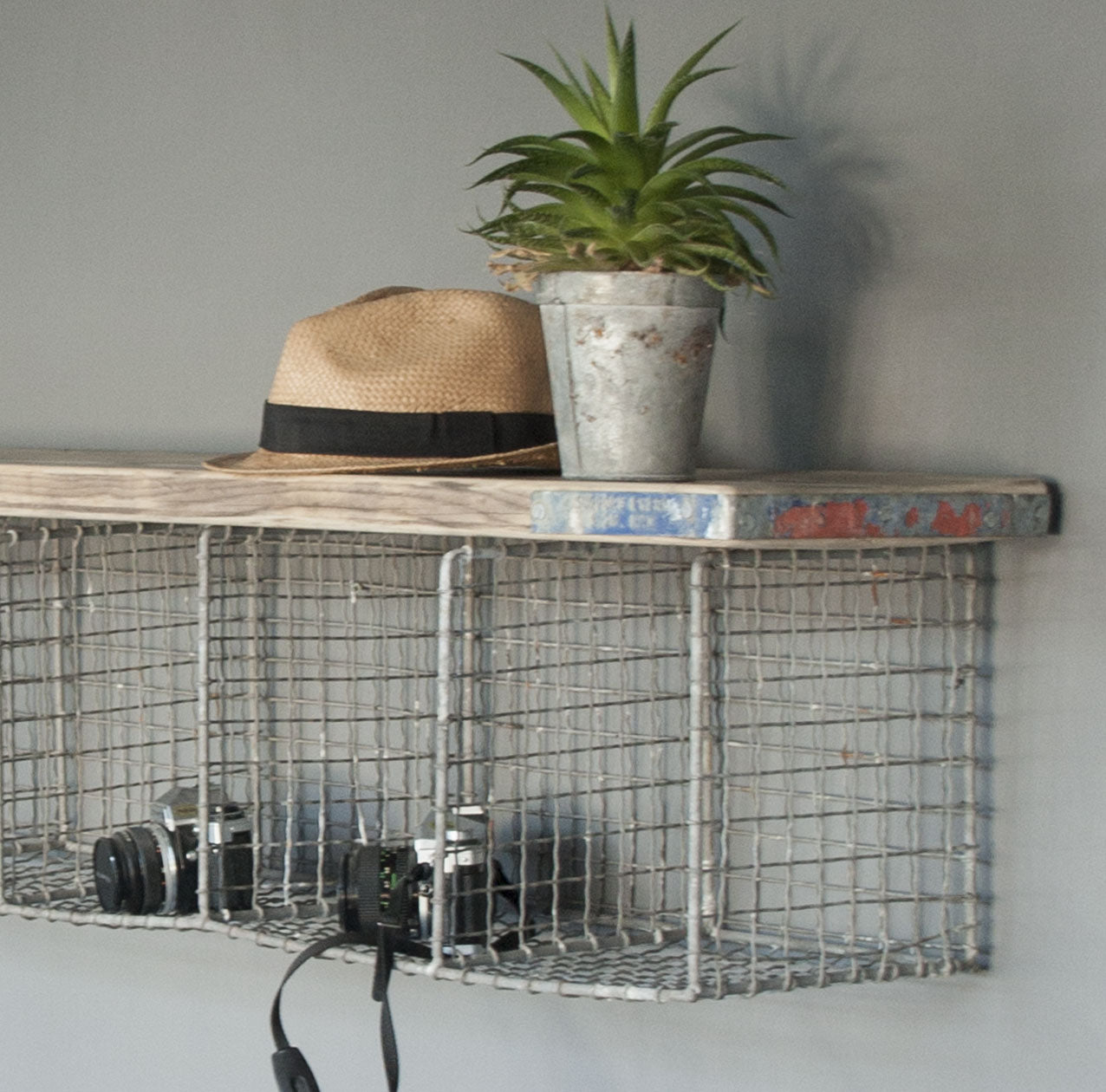 Industrial Wire Storage Under Bench