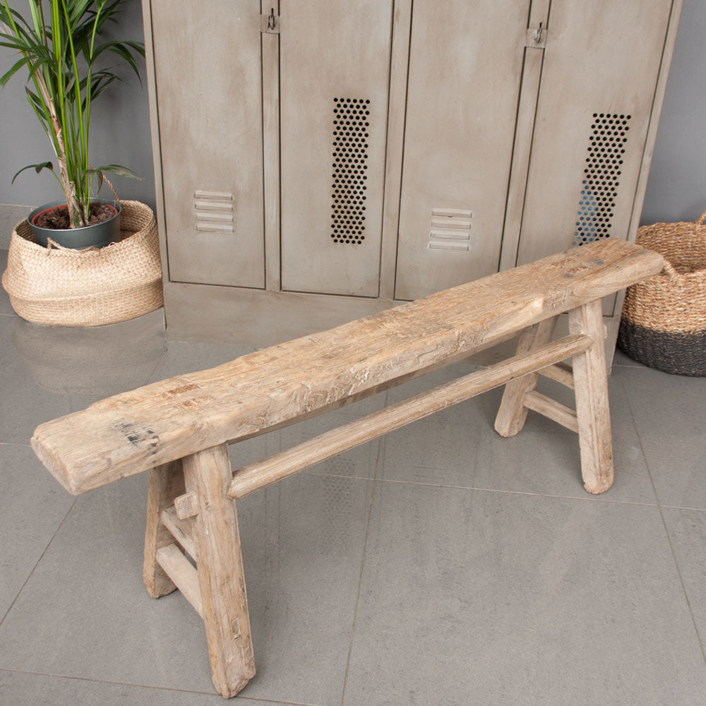 Vintage Rustic Pig Bench – InekoHome